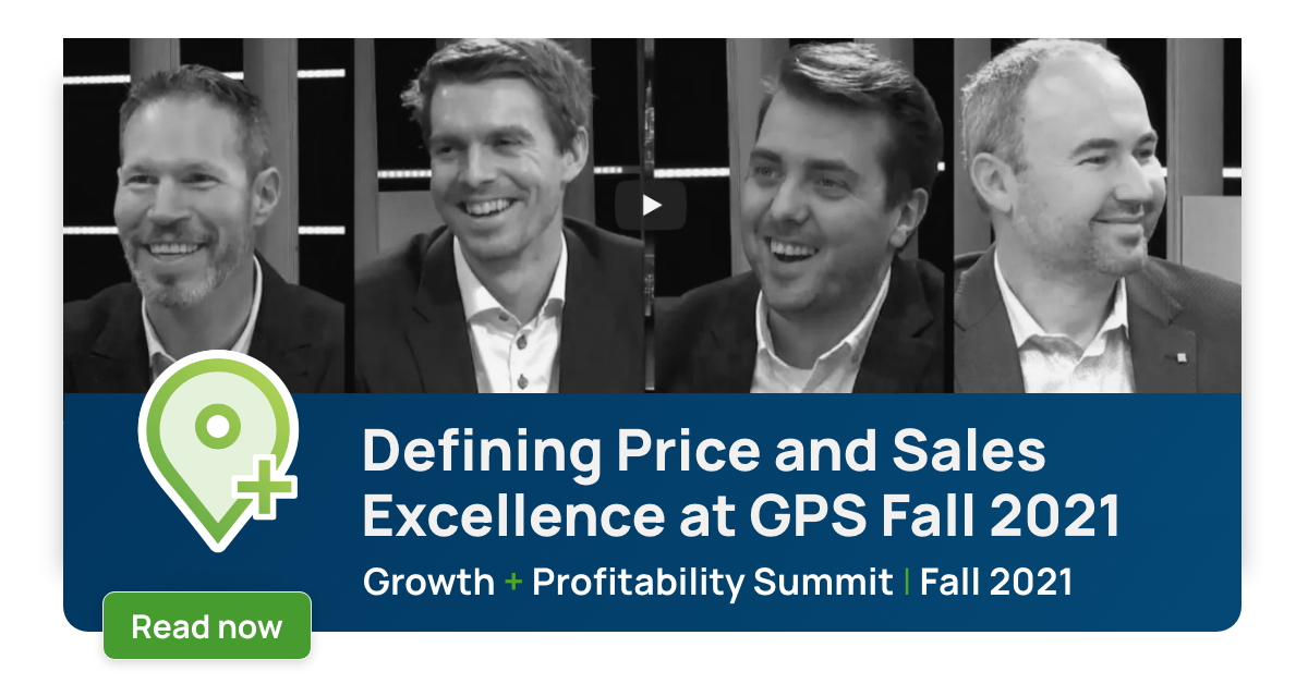 Defining Price Excellence at GPS Fall 2021 | Vendavo