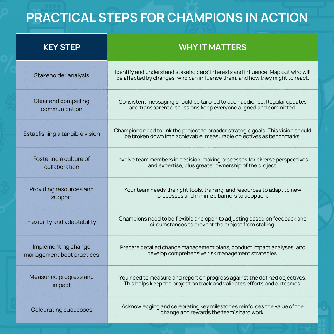 How Champions Boost Business Process Improvements | Vendavo