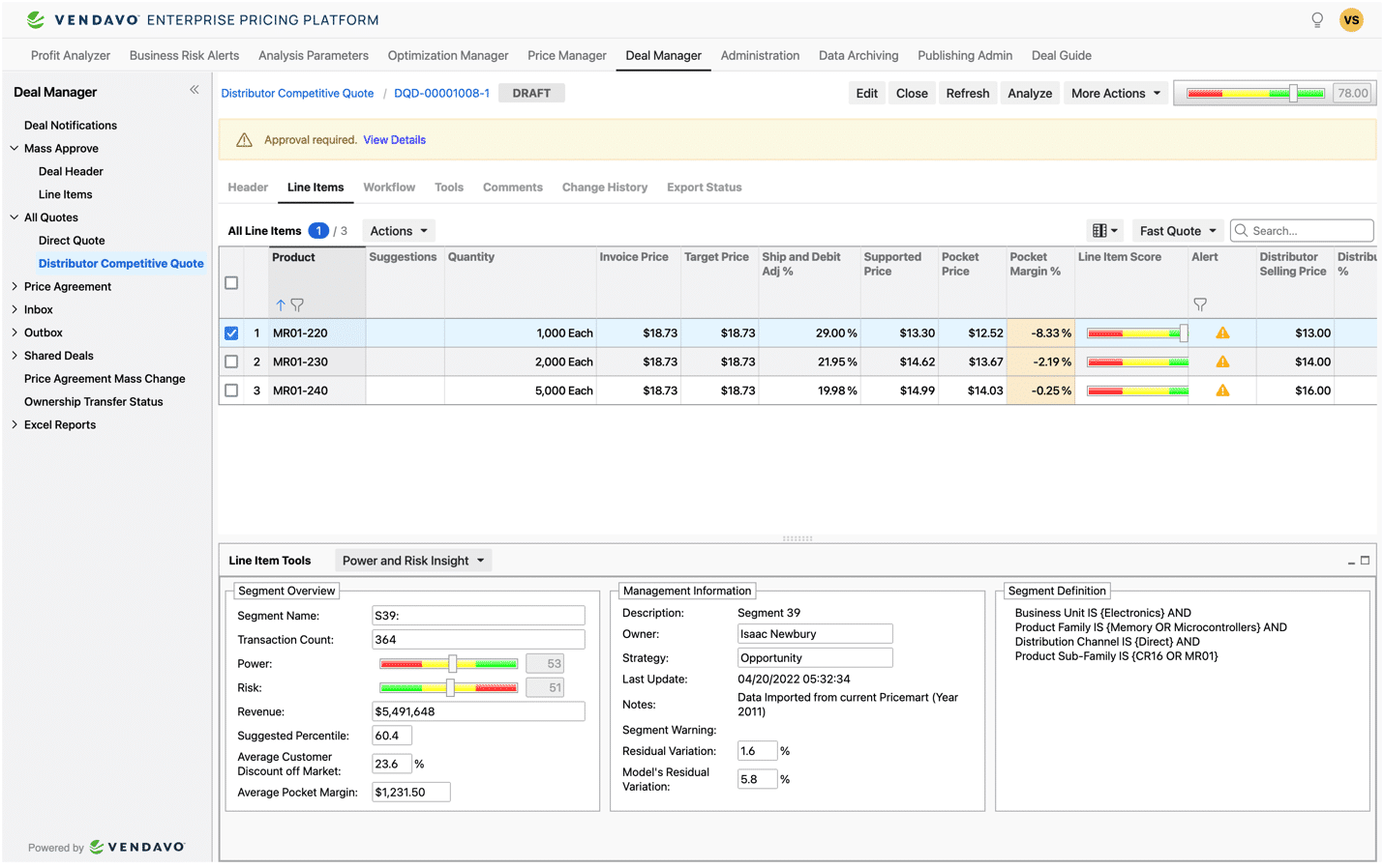 Enterprise Pricing Platform | Vendavo